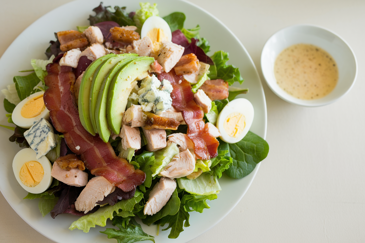 Cobb Salad – Classic American Chopped Salad - Savory Passport Recipes